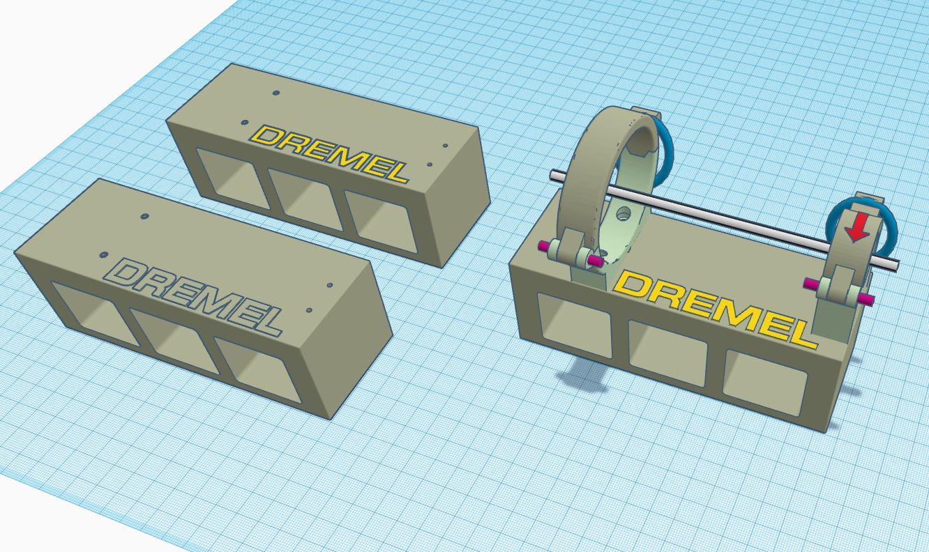 Fixture for Dremel Model 3000 by Tritschi | Download free STL model ...