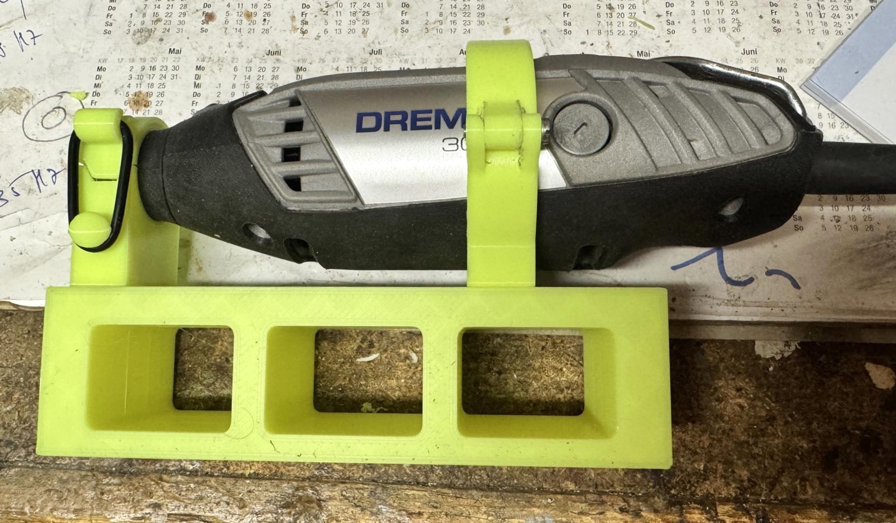 Fixture for Dremel Model 3000 by Tritschi | Download free STL model ...