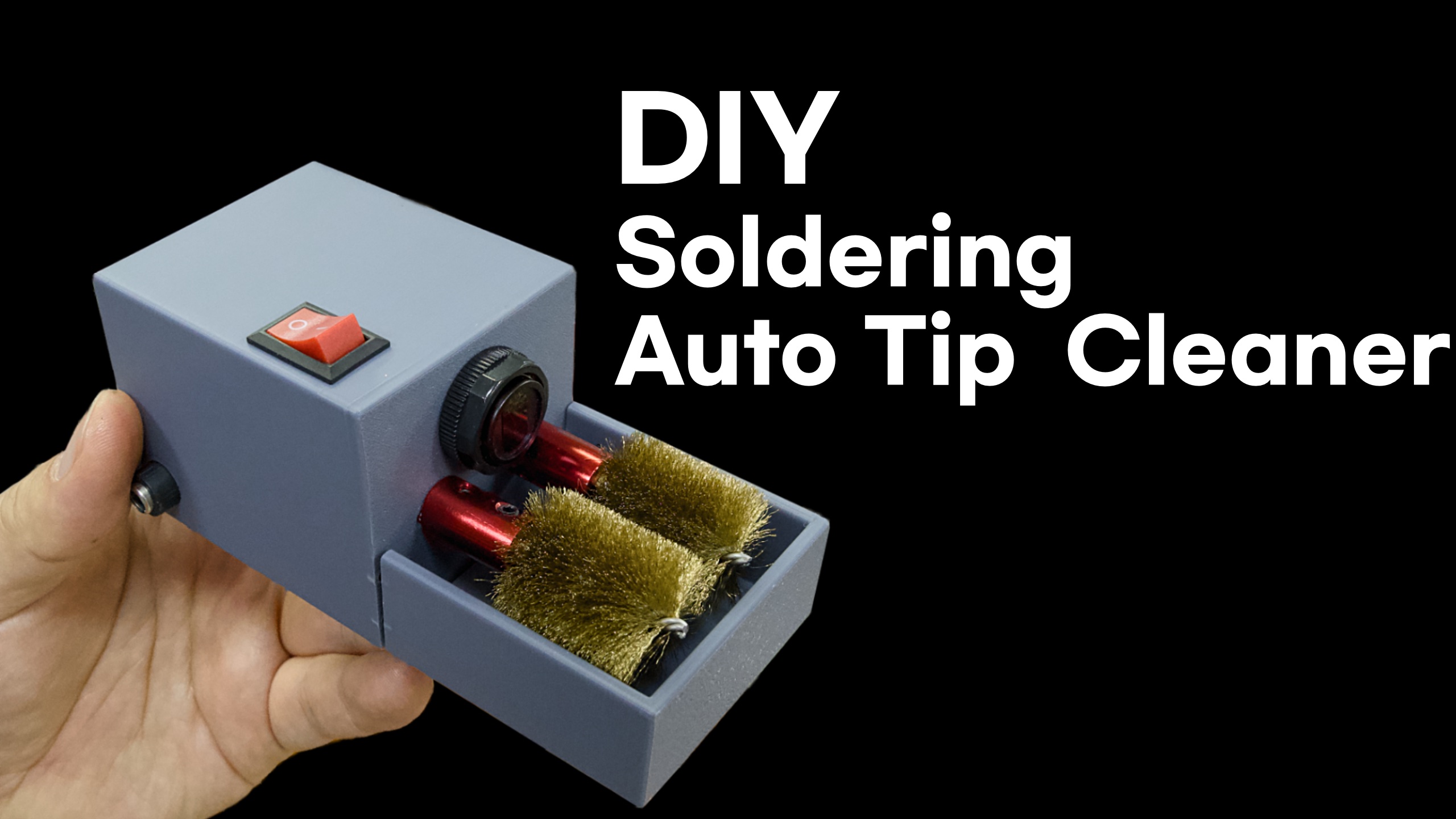 Soldering Auto Tip Cleaner by Maker-Y | Download free STL model ...