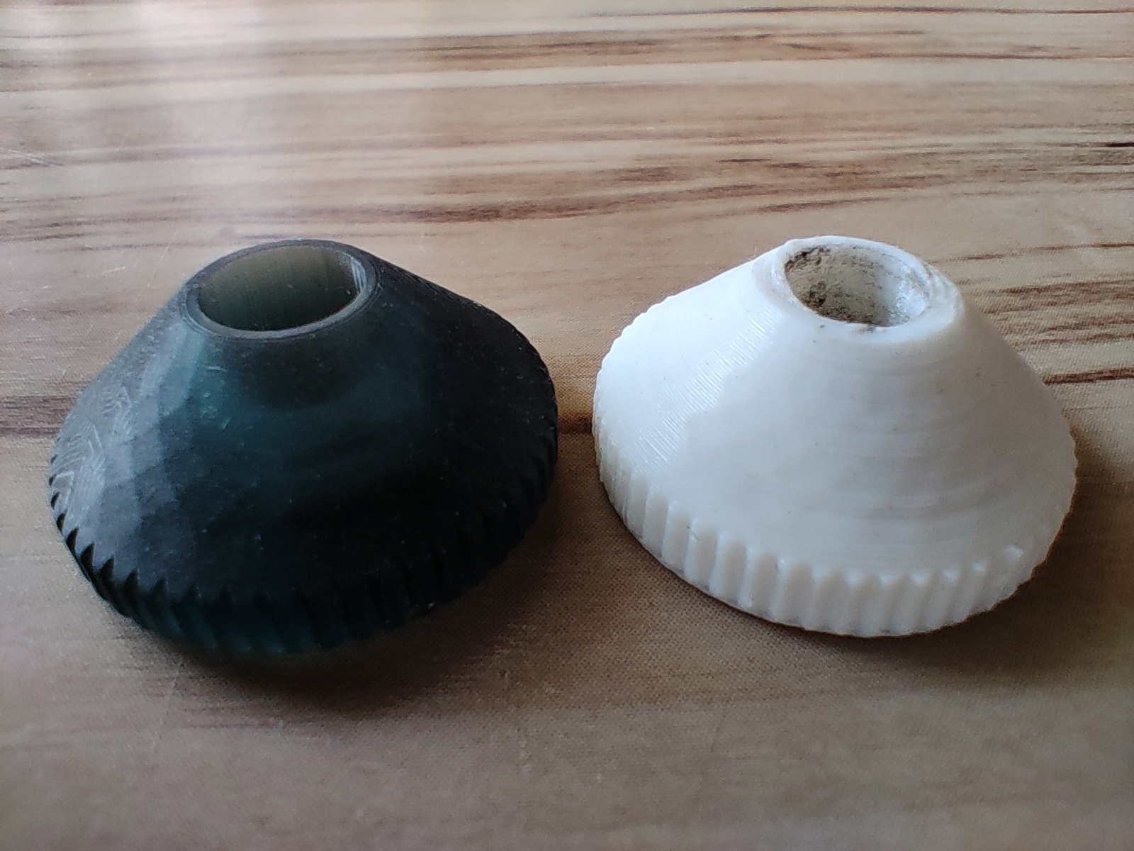 M6 Conic Finger Nuts, Three Types with STL, STEP and FCStd FreeCAD ...