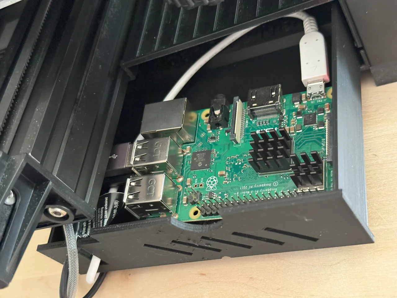 Ender-3 V2 Neo drawer for RaspberryPi 3B by Kernic | Download free STL model | Printables.com