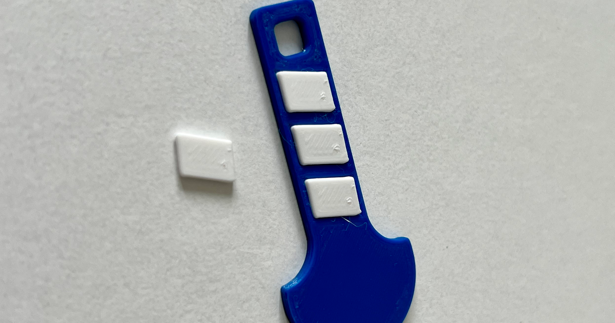 Shopping Cart Key (removable), Klíčenka k otevírání nákupních košíků ...