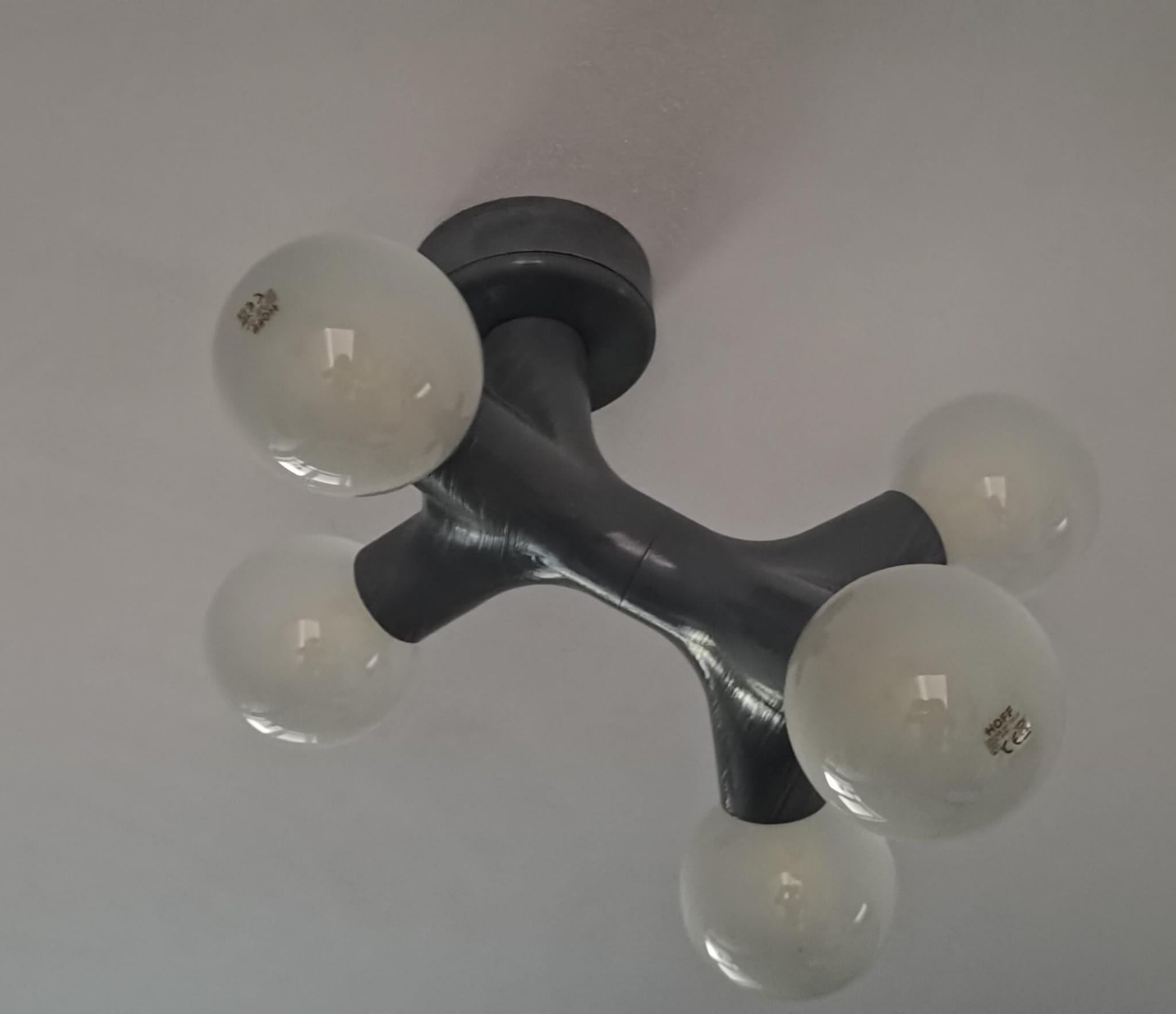 Canopy for Molecule Lamp by Felician Cadar | Download free STL model ...