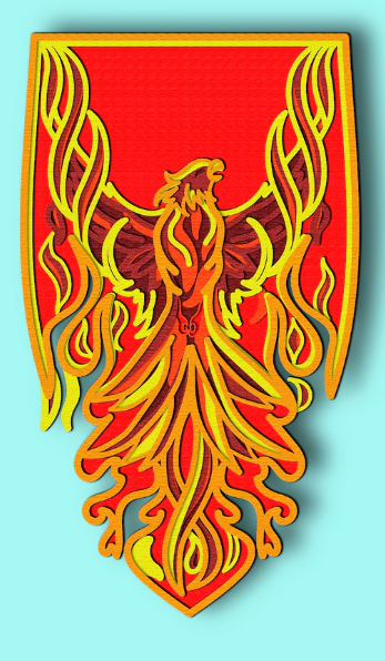 3D phoenix by Jura Švébiš | Download free STL model | Printables.com