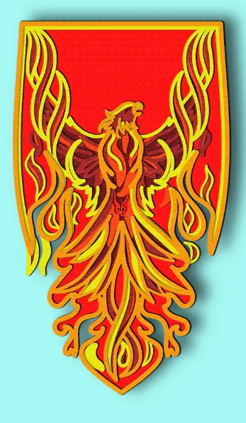 3D phoenix by Jura Švébiš | Download free STL model | Printables.com