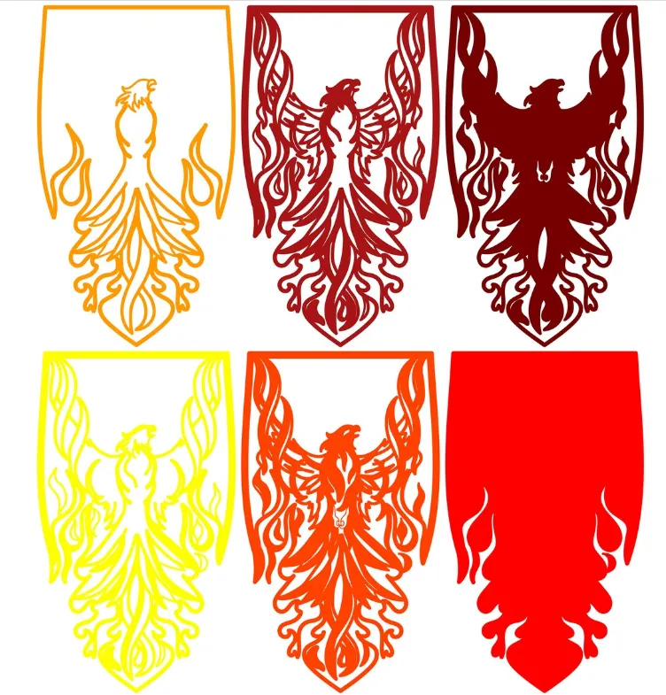 3D phoenix by Jura Švébiš | Download free STL model | Printables.com