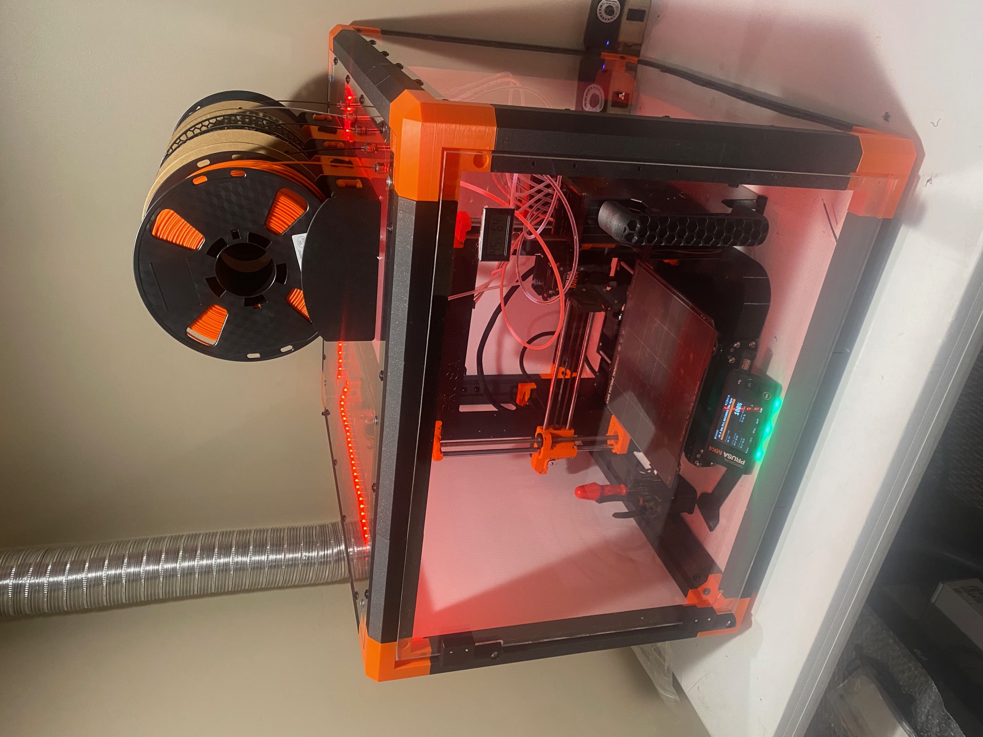 Modular Enclosure for 3D printer using 18"x24" sides by JohnHesterHome ...