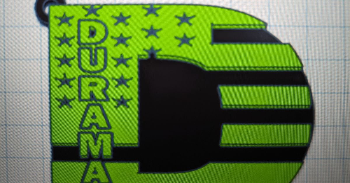Duramax Keychain by T's Custom Creations | Download free STL model ...