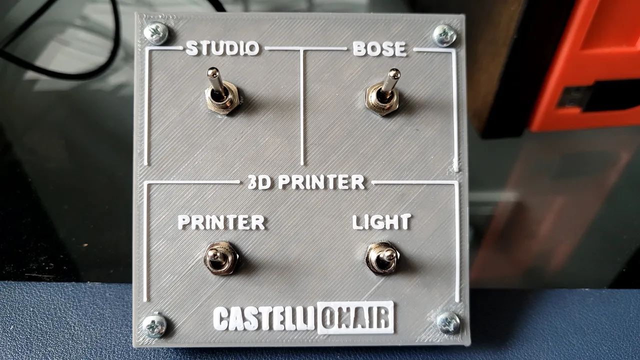 IOT Aircraft Switch Panel by sicarius80 | Download free STL model ...