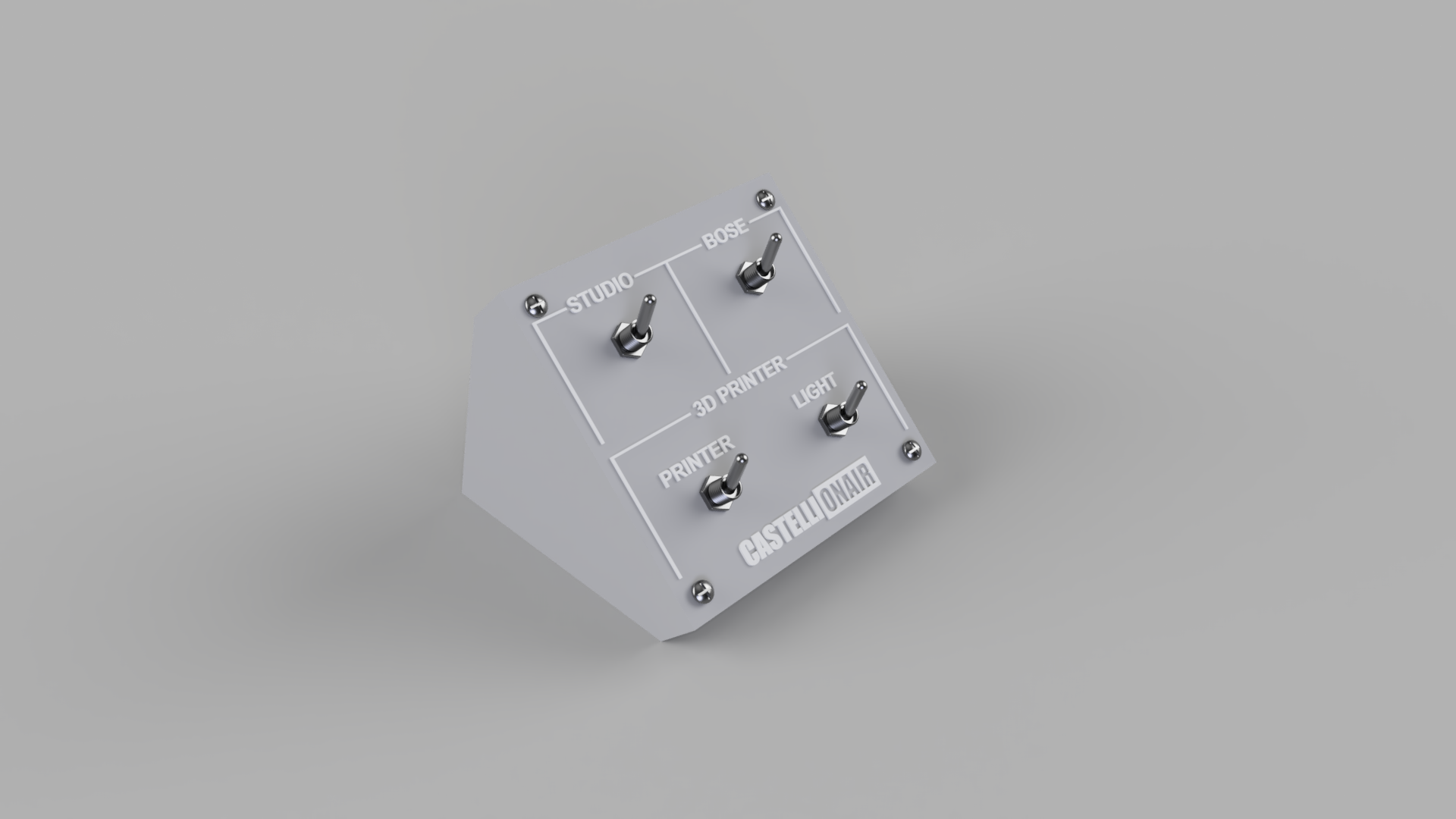 IOT Aircraft Switch Panel by sicarius80 | Download free STL model ...