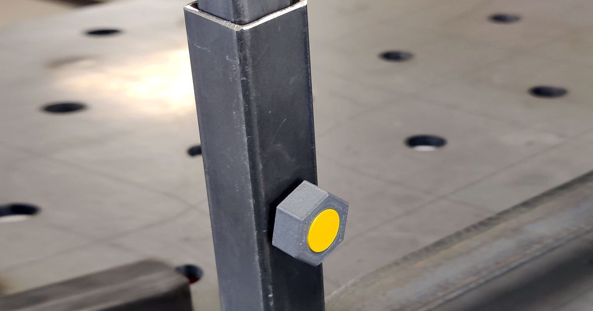 Hex bolt head M6 by Mario M | Download free STL model | Printables.com