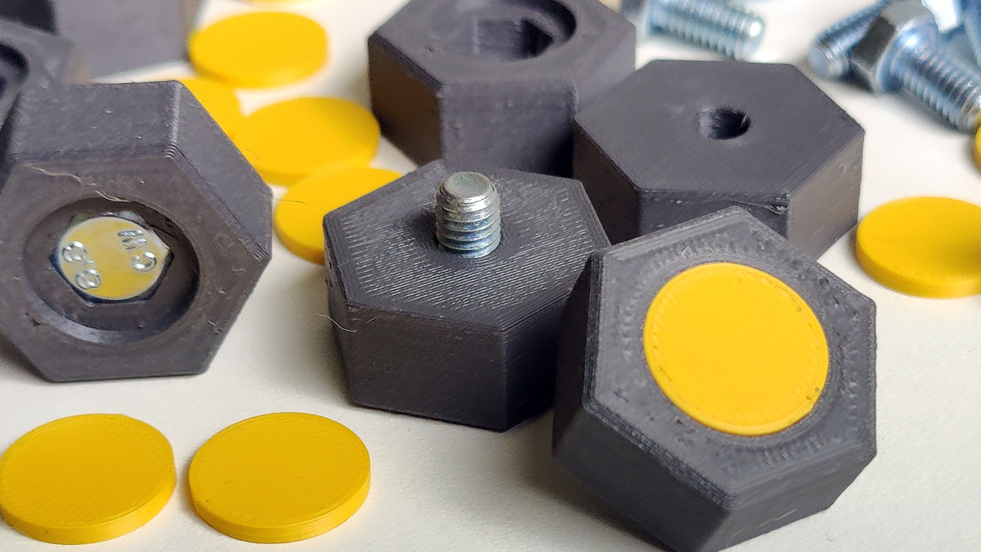 Hex bolt head M6 by Mario M | Download free STL model | Printables.com