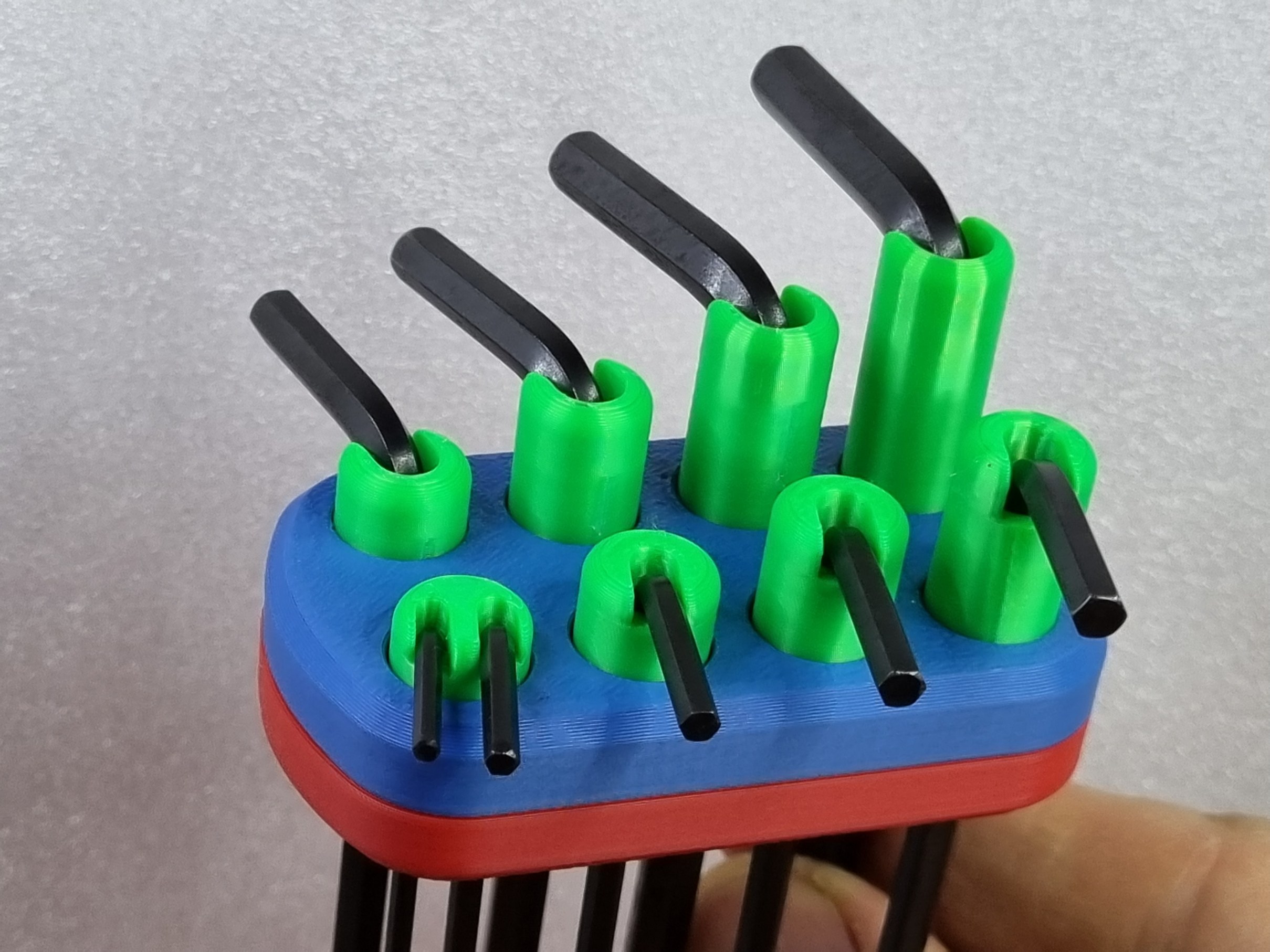 Ergonomic Hex Key Holder by Nils | Download free STL model | Printables.com