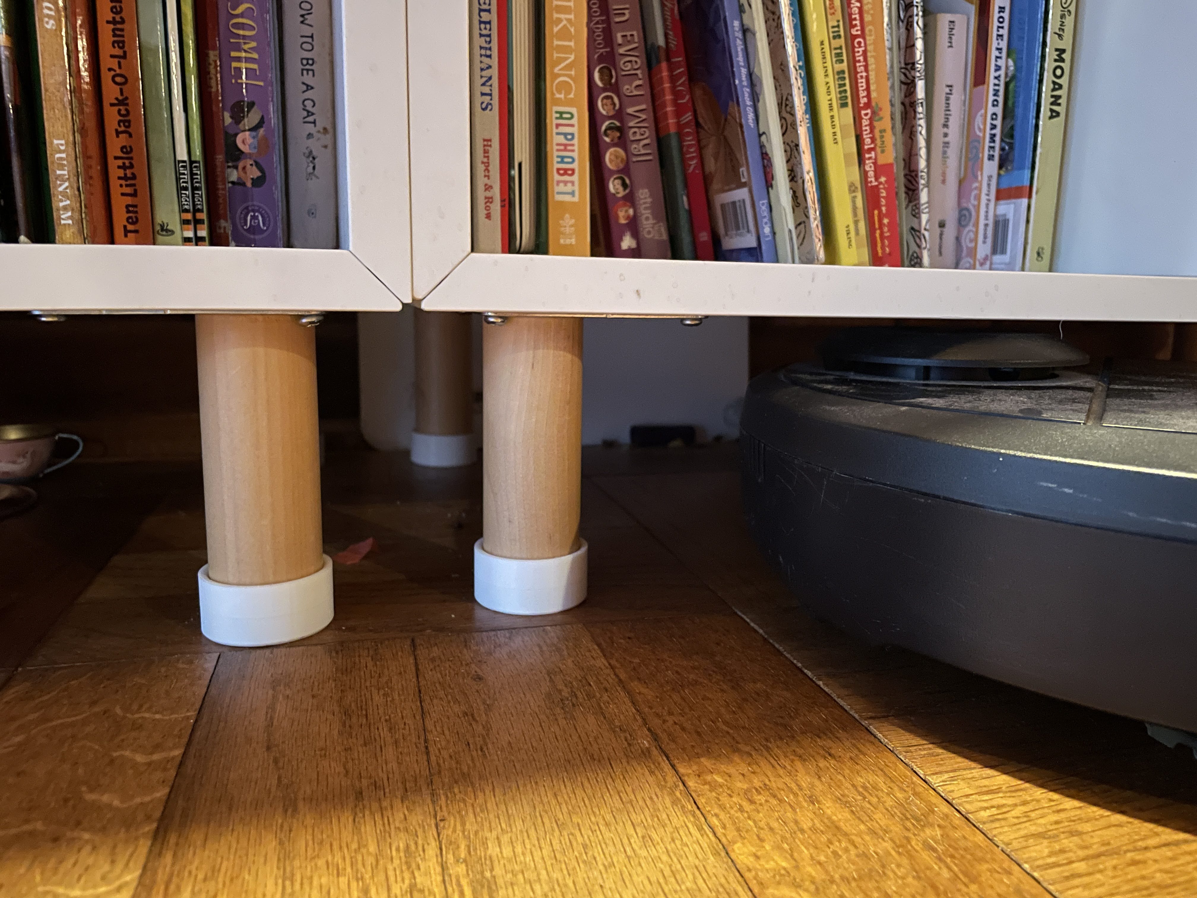IKEA Kallax foot Standoff riser for robot vaccuum by Douglas Hale ...