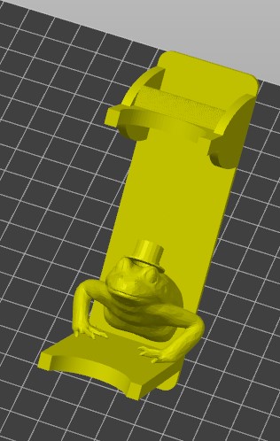 Pipette holder with frog with hat by JoKa | Download free STL model ...