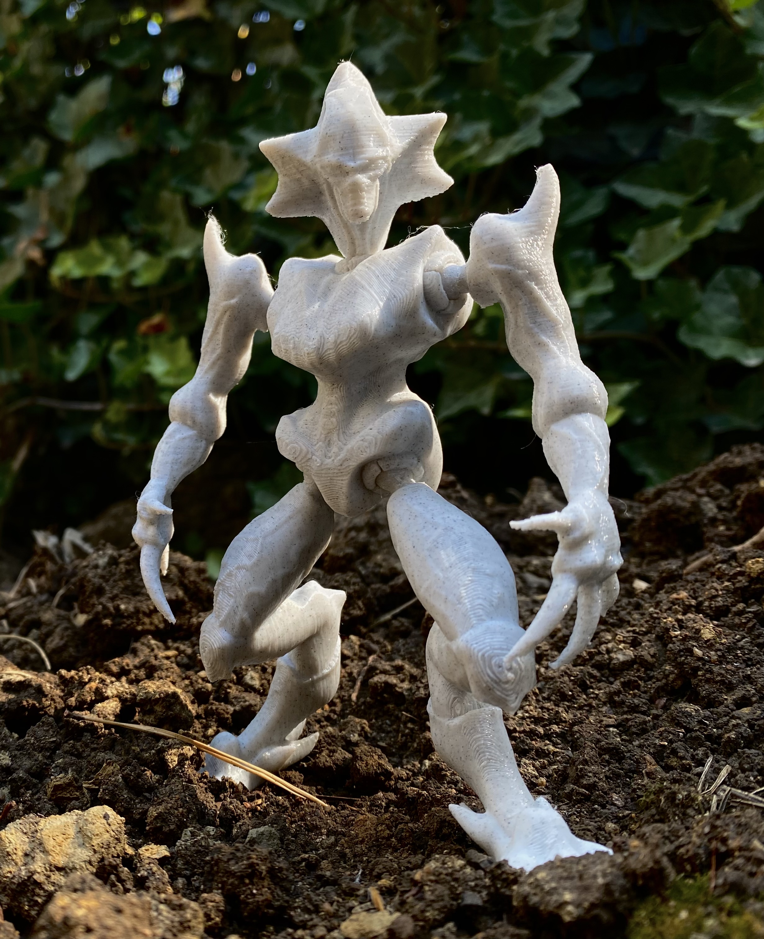 Fantasy Alien movable figurine by Rott3D | Download free STL model ...