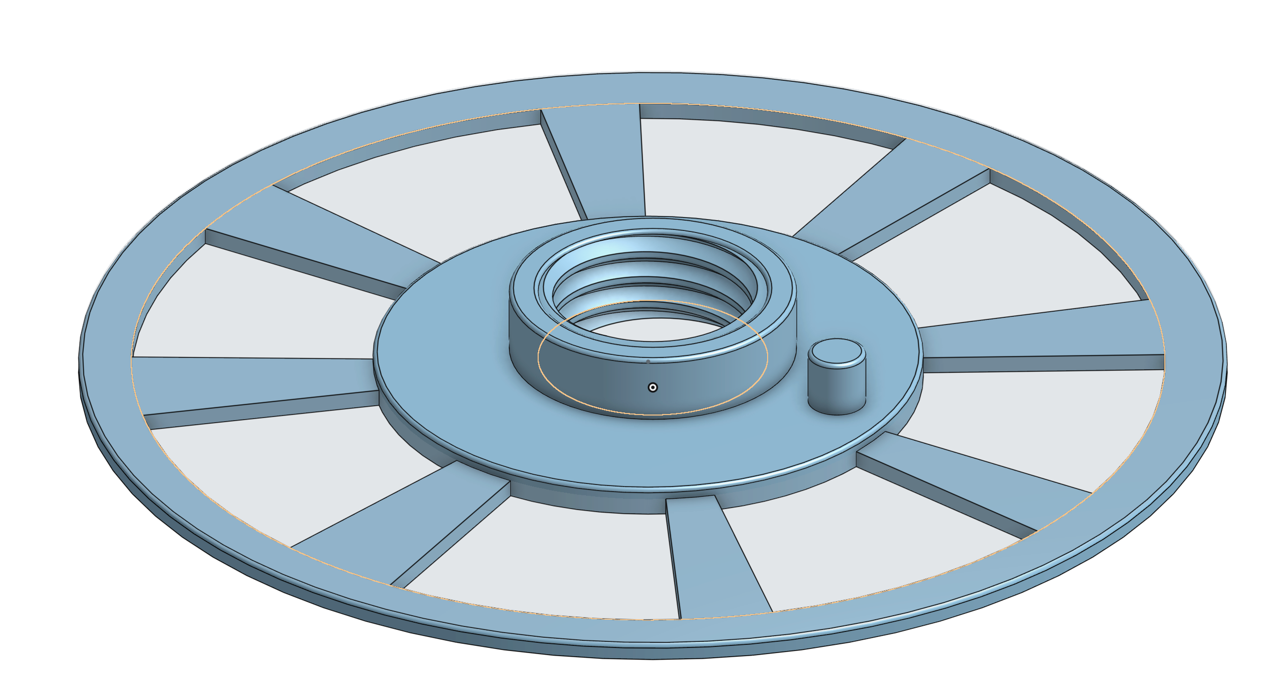 Spool adapter for 250g spool to use in ams by Koob Nobbe | Download ...