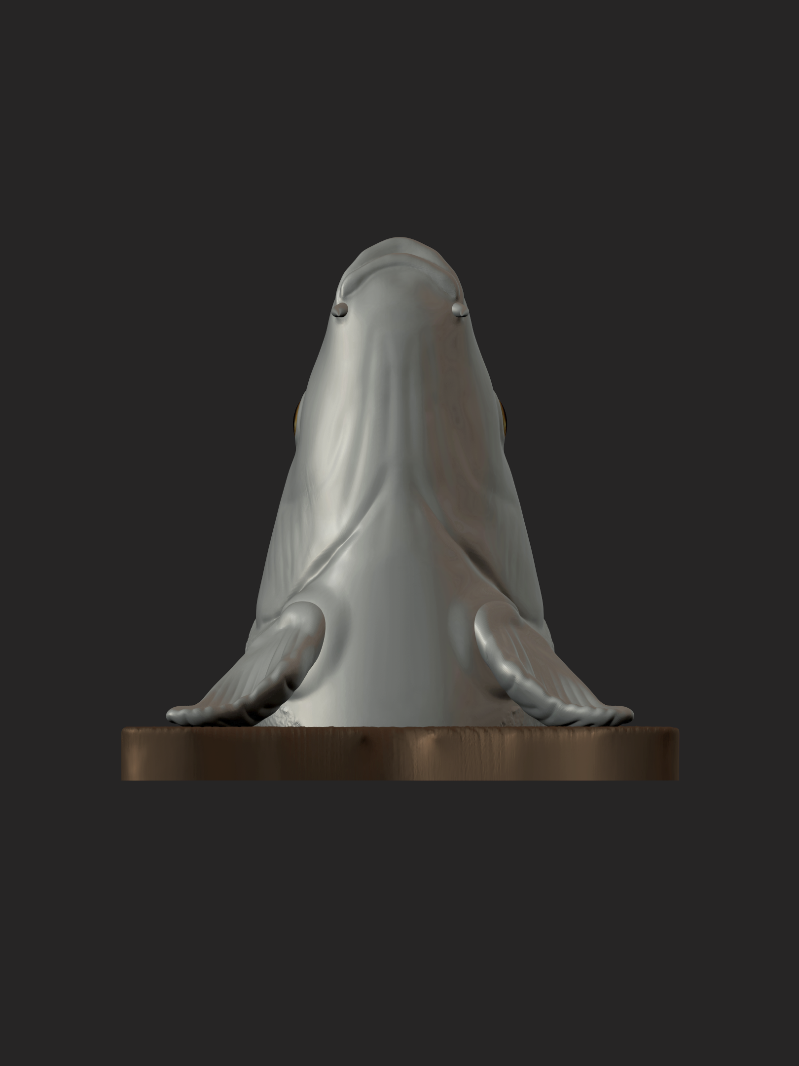 Carp statue wallmount by Rott3D | Download free STL model | Printables.com