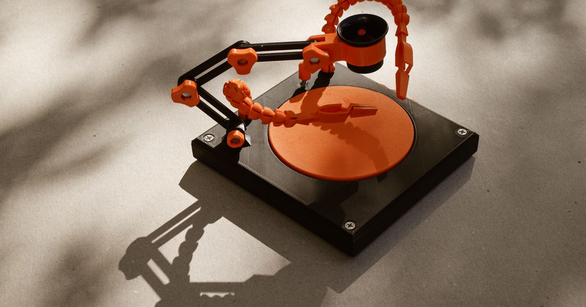 Revolving Base for tiny tasks by Michele Blaser | Download free STL ...