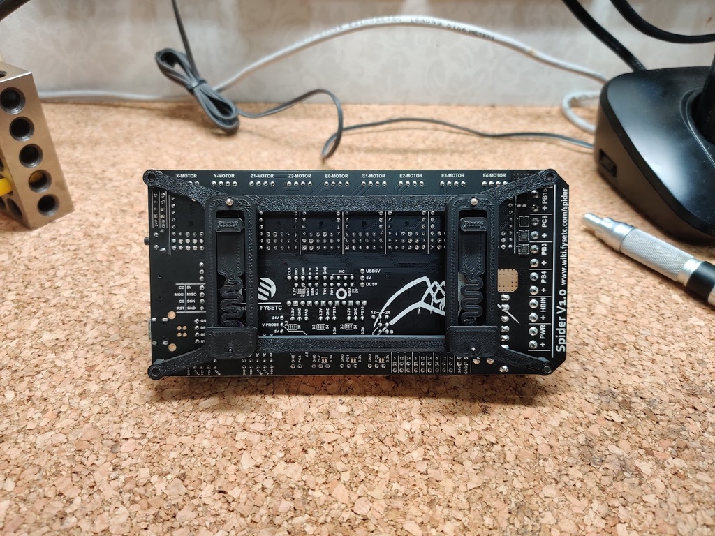 Fysetc spider - DIN rail horizontal mount bracket for Voron 2.4 by ...