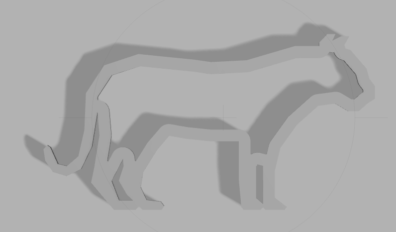 Geometric Wall Art - Jaguar by R D | Download free STL model ...