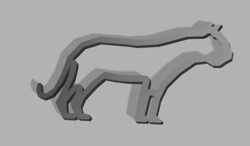 Geometric Wall Art - Jaguar by R D | Download free STL model ...