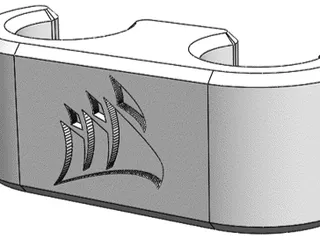 CORSAIR AIO Radiator Tubes Comb by Corsair | Download free STL model ...