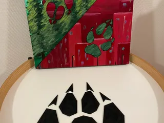 Wolf Paw Wall Art by Stine | Download free STL model | Printables.com