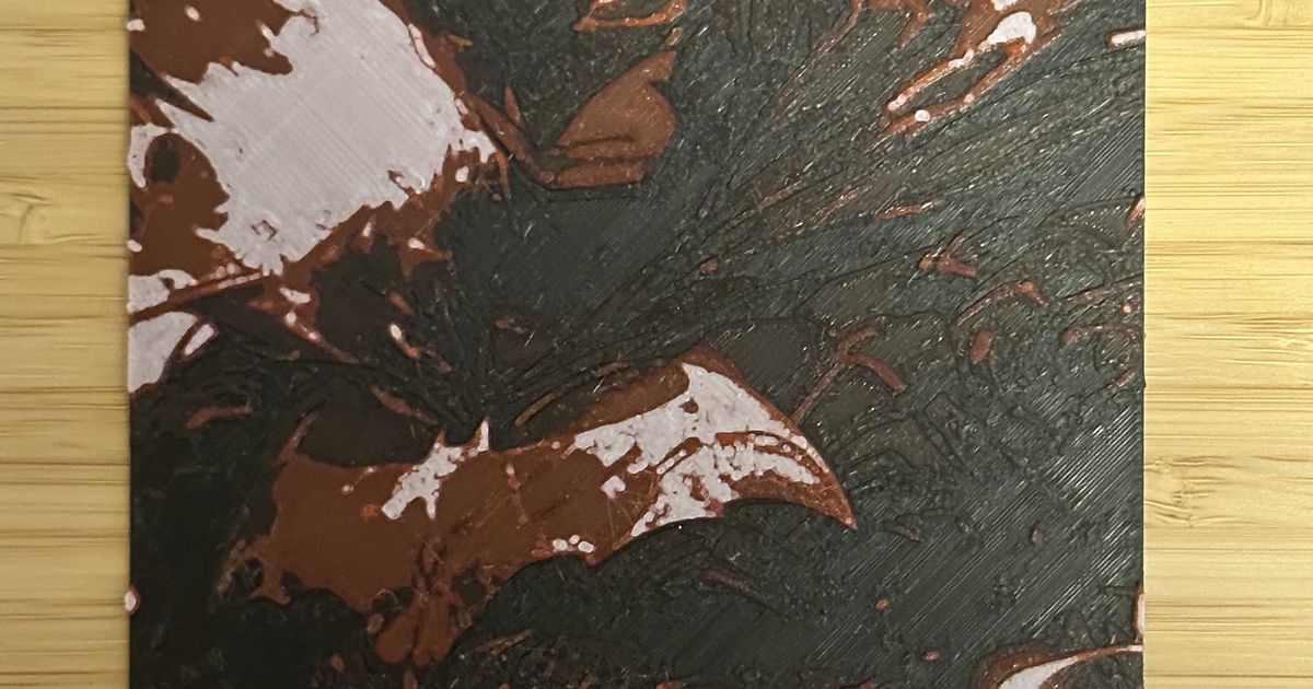 Blood Batman Hueforge by 3DImmersions | Download free STL model ...