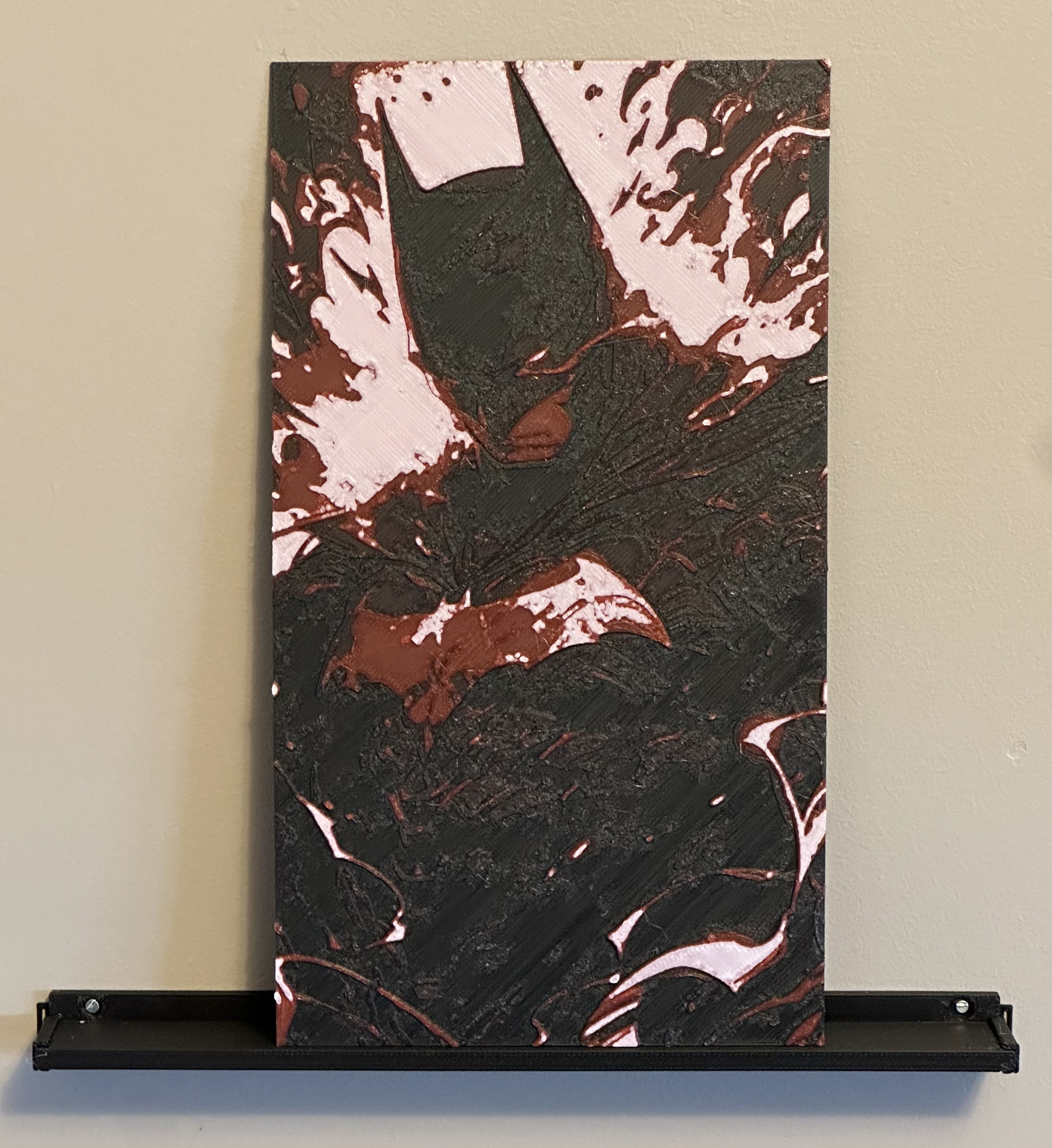 Blood Batman Hueforge by 3DImmersions | Download free STL model ...