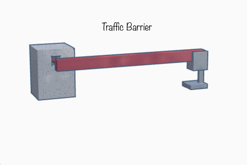 Traffic Barrier by JNPrinting | Download free STL model | Printables.com