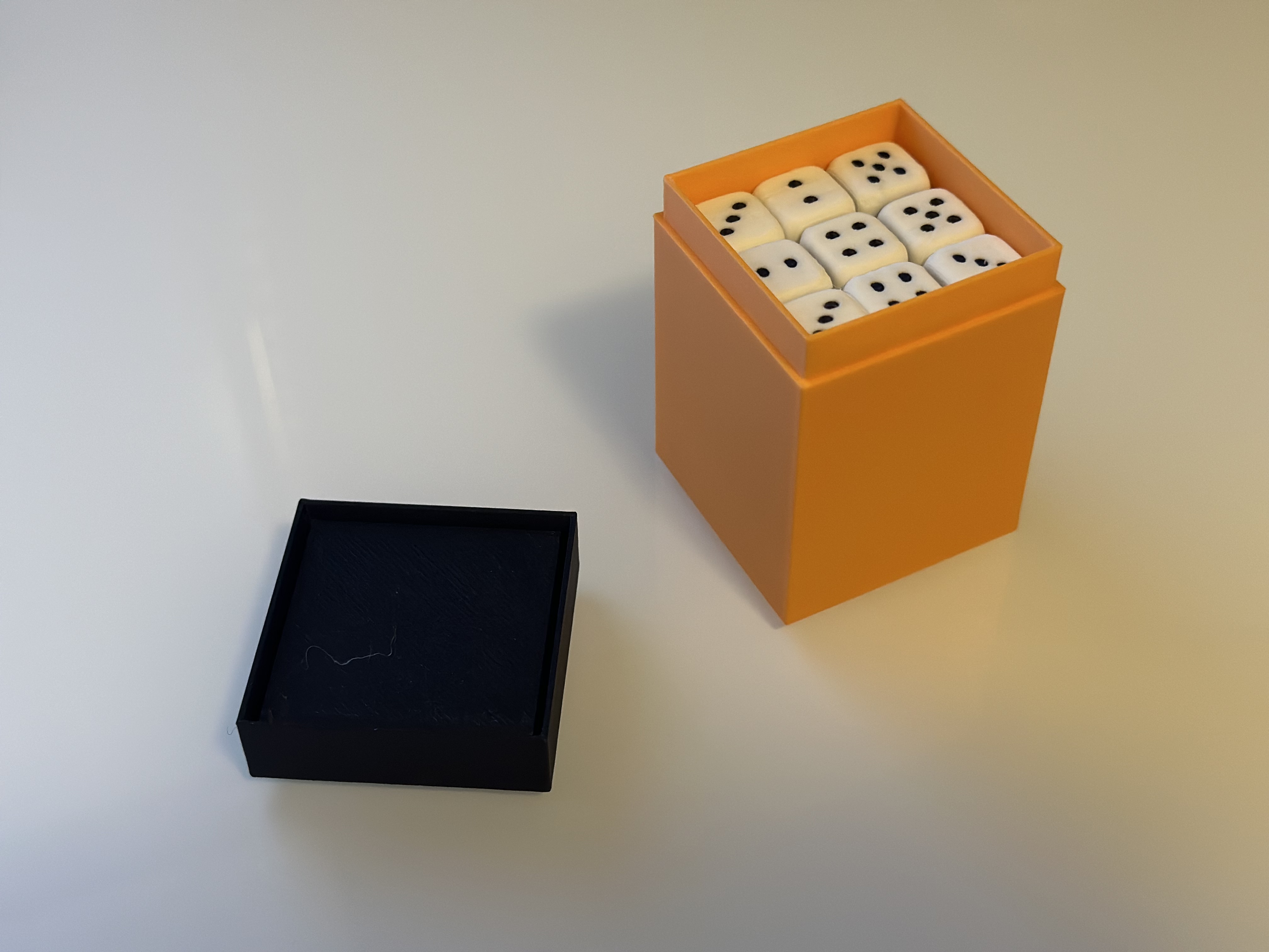 Mini Dice D6 Set by Quan1um | Download free STL model | Printables.com