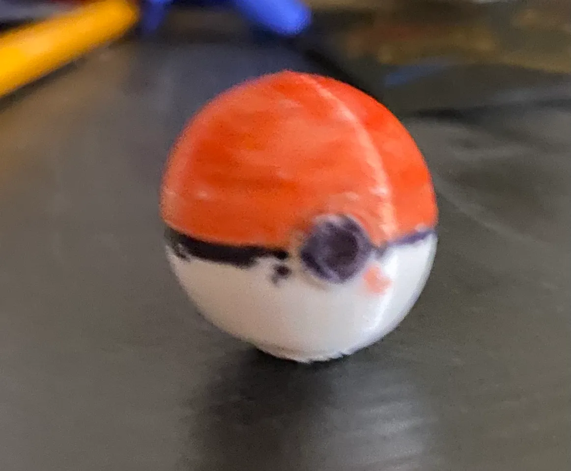 poke ball w/ stand by Si_istheguy | Download free STL model ...