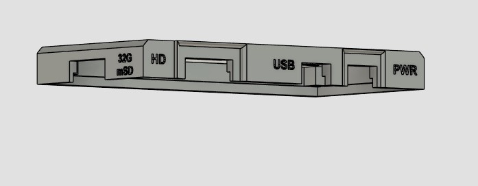 Raspberry Pi RetroPie Mini Console Case Zero, Zero W by ChickenX ...