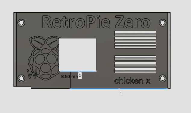 Raspberry Pi RetroPie Mini Console Case Zero, Zero W by ChickenX ...