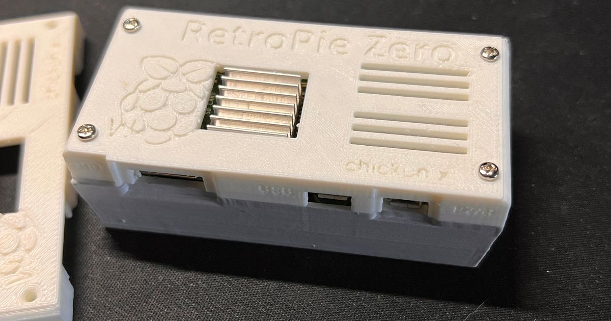 Raspberry Pi RetroPie Mini Console Case Zero, Zero W by ChickenX ...