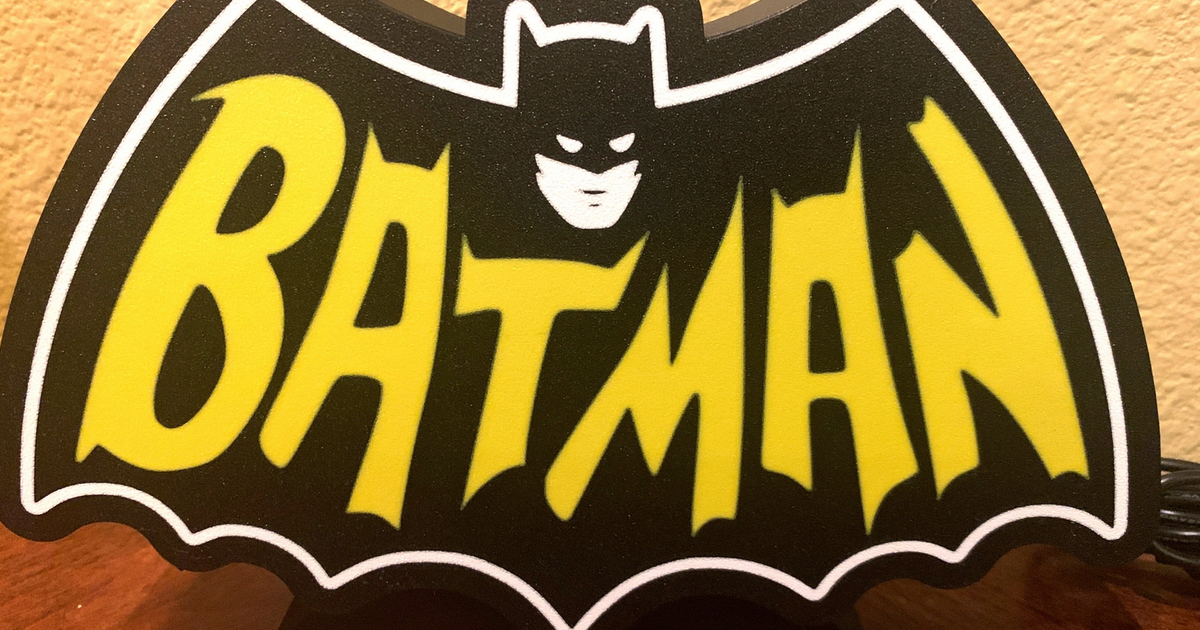 Batman Light Box by johng | Download free STL model | Printables.com