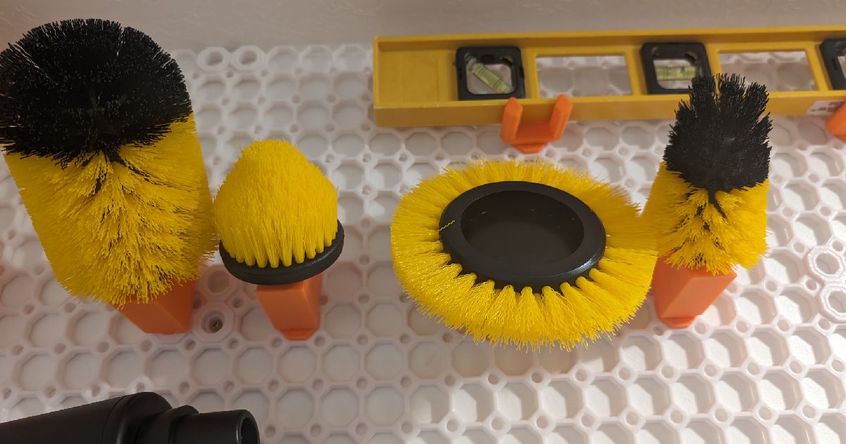 Multiboard Brush bit holders by AnuragD | Download free STL model ...