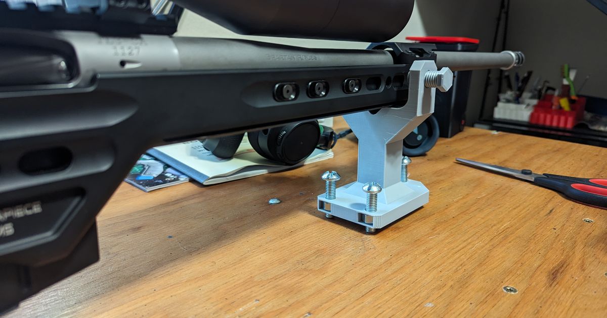 Rifle Leveling Rest by Cbesheff | Download free STL model | Printables.com