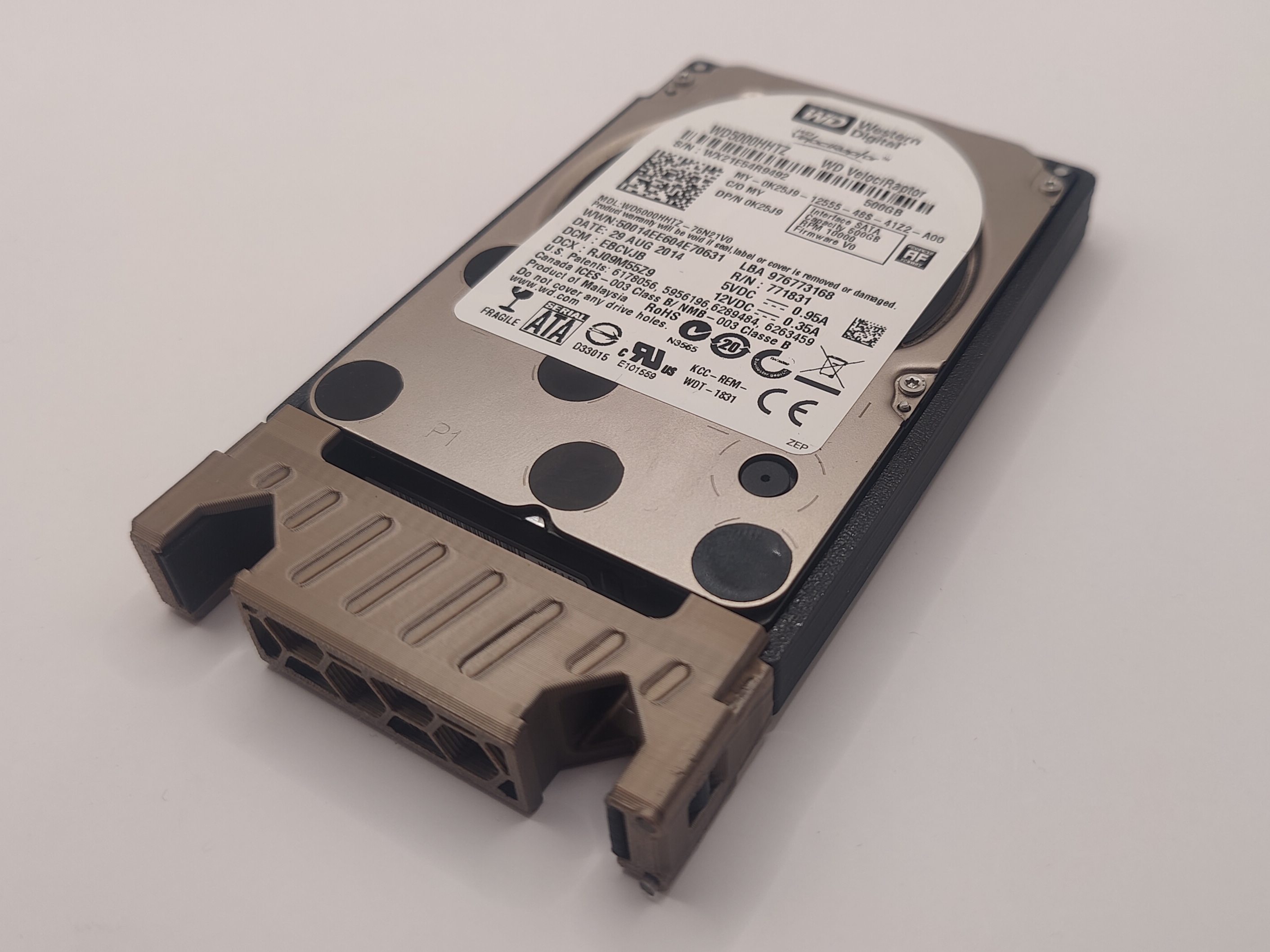 Tool-less 2.5" Hard Drive Caddy/Sled for Supermicro Server (Press-Fit ...