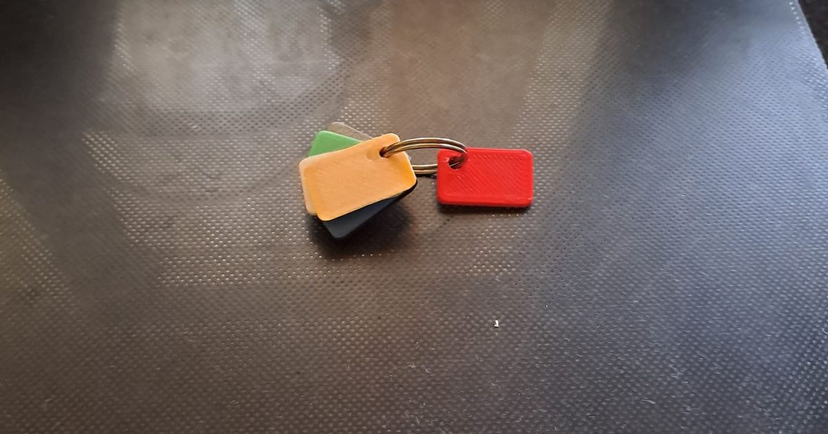 filament swatch by Fuzzyfox | Download free STL model | Printables.com