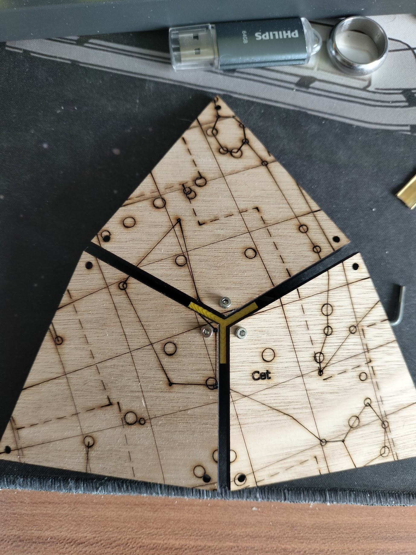 Deltoidal Hexecontahedron Star Map by Ronnie | Download free STL model ...