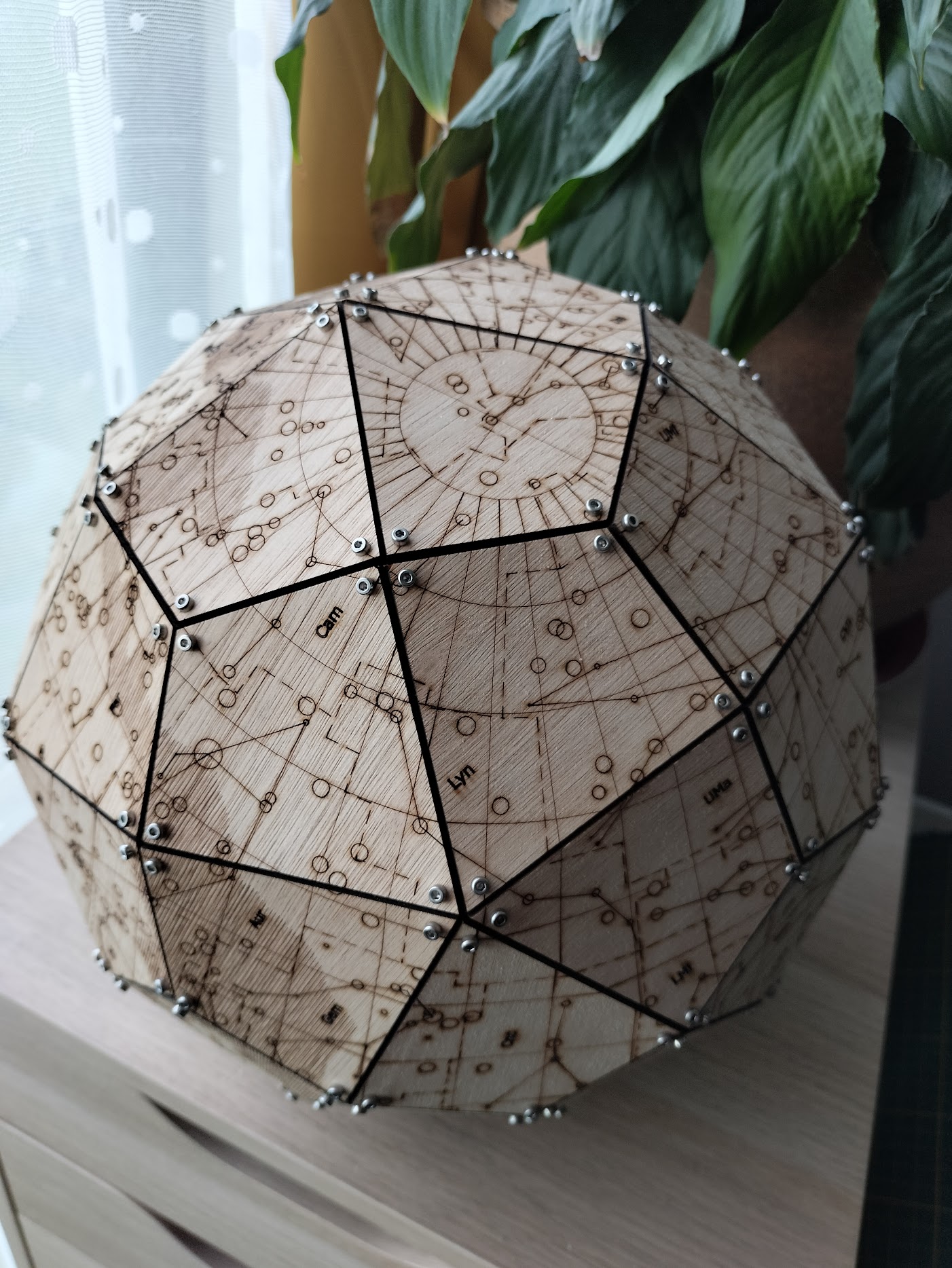 Deltoidal Hexecontahedron Star Map by Ronnie | Download free STL model ...