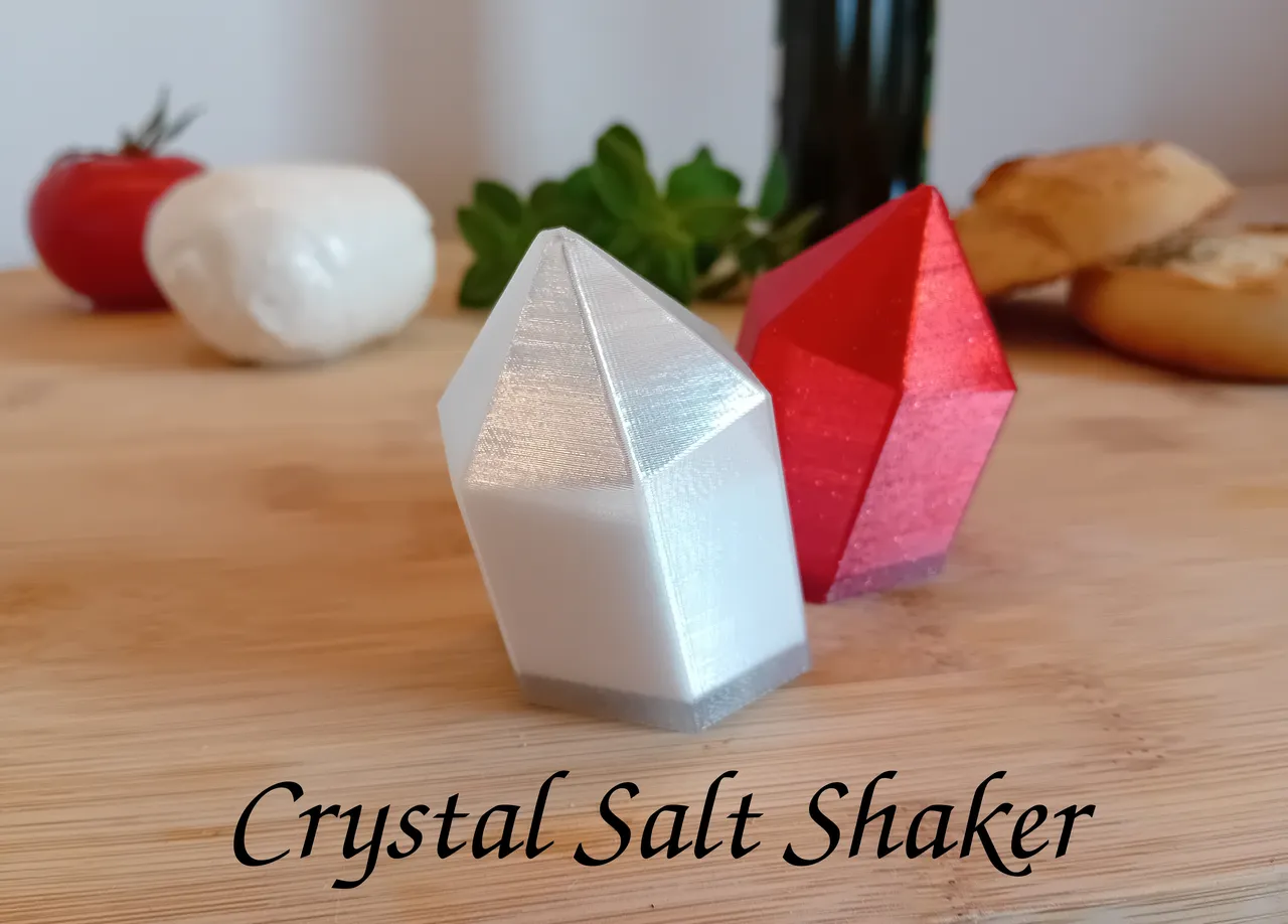 Crystal Salt Shaker by PlantagoLabs | Download free STL model ...
