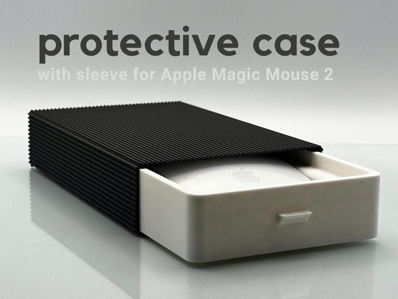 protective case · apple magic mouse 2 by h3li0 | Download free STL ...