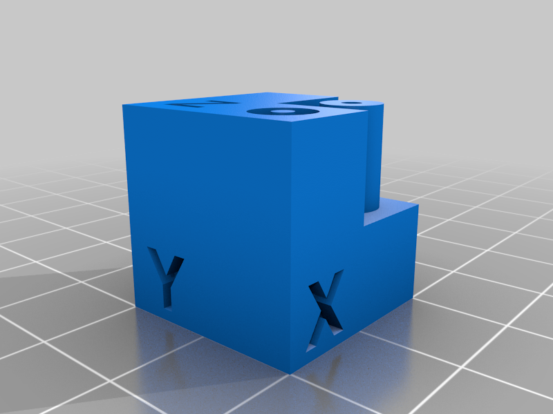 Filament Test Cube by Captain Levi | Download free STL model ...