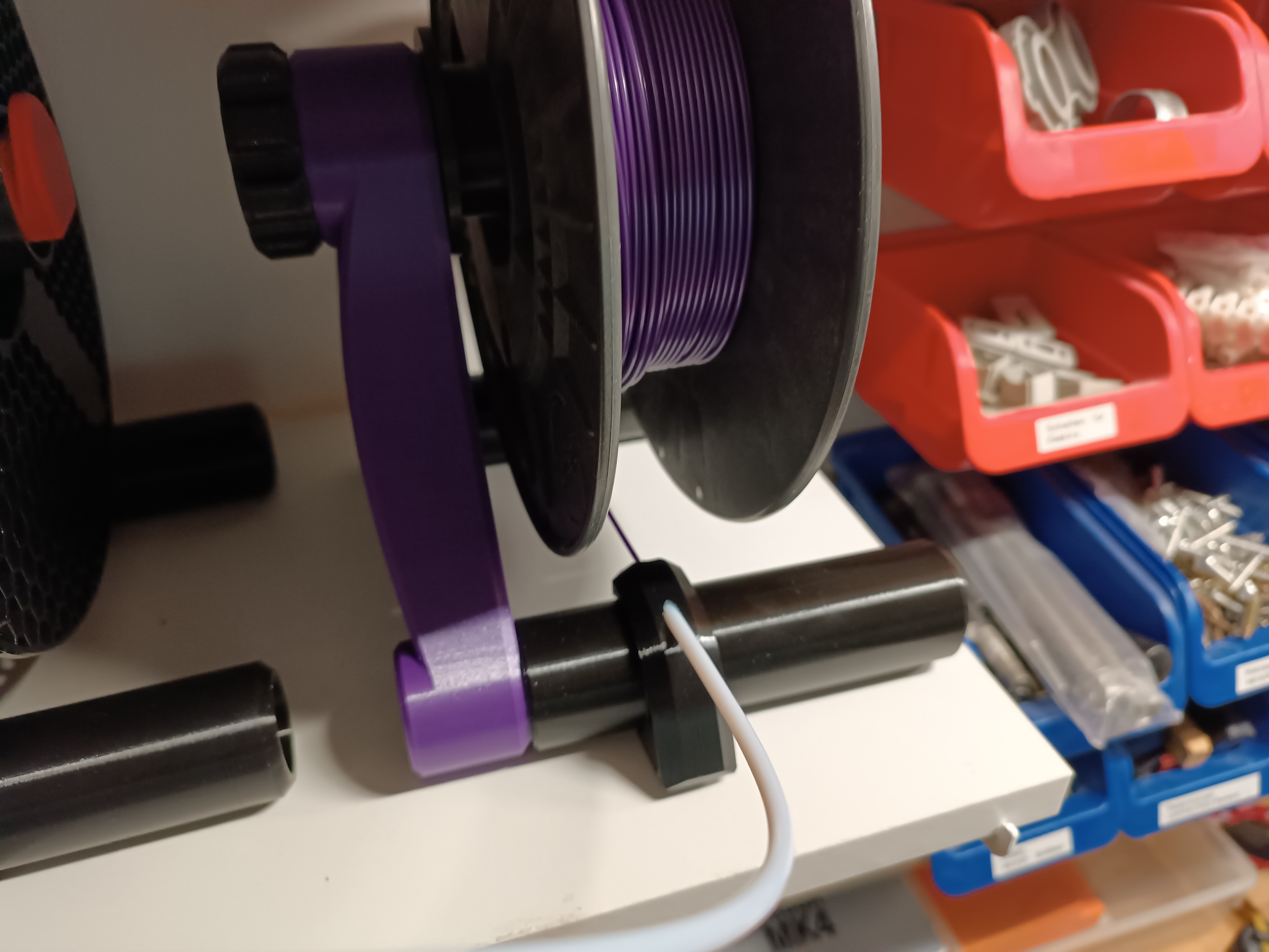 Filament Guide for Spool Holder by cyberk | Download free STL model ...