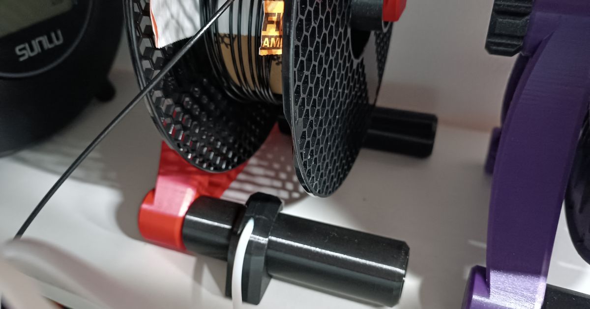 Filament Guide for Spool Holder by cyberk | Download free STL model ...
