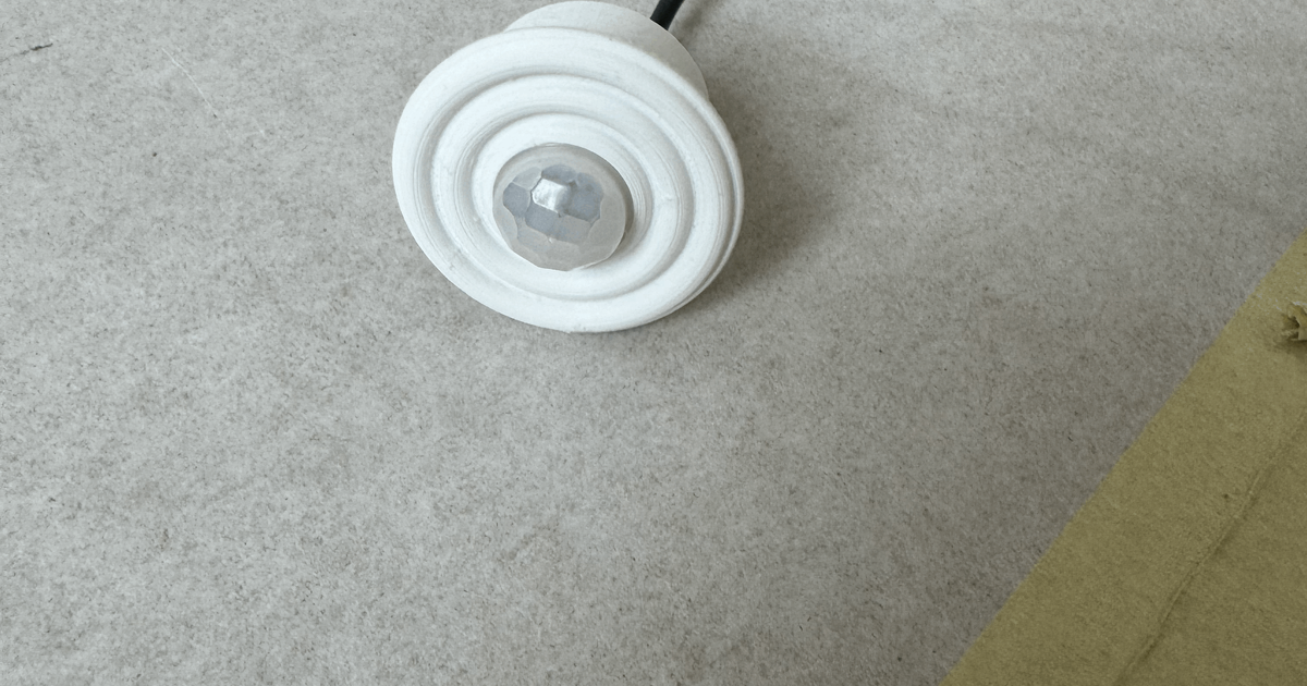 Thorgeon external PIR sensor cover. by mk3 | Download free STL model ...