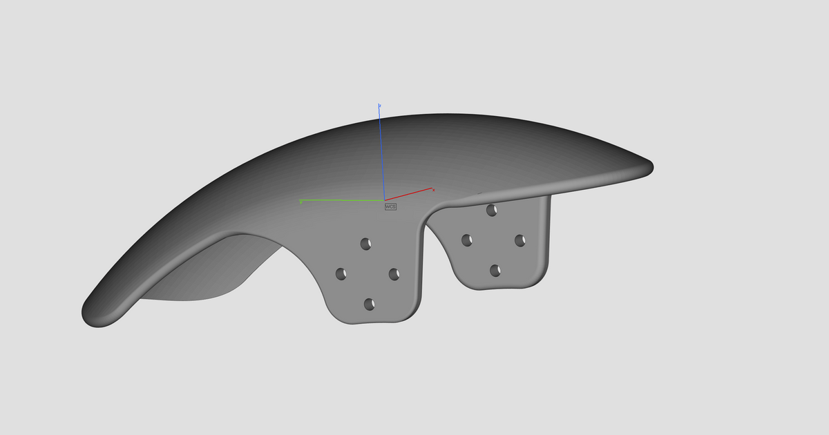 Scooter Mud Guard by Salman 3DP | Download free STL model | Printables.com
